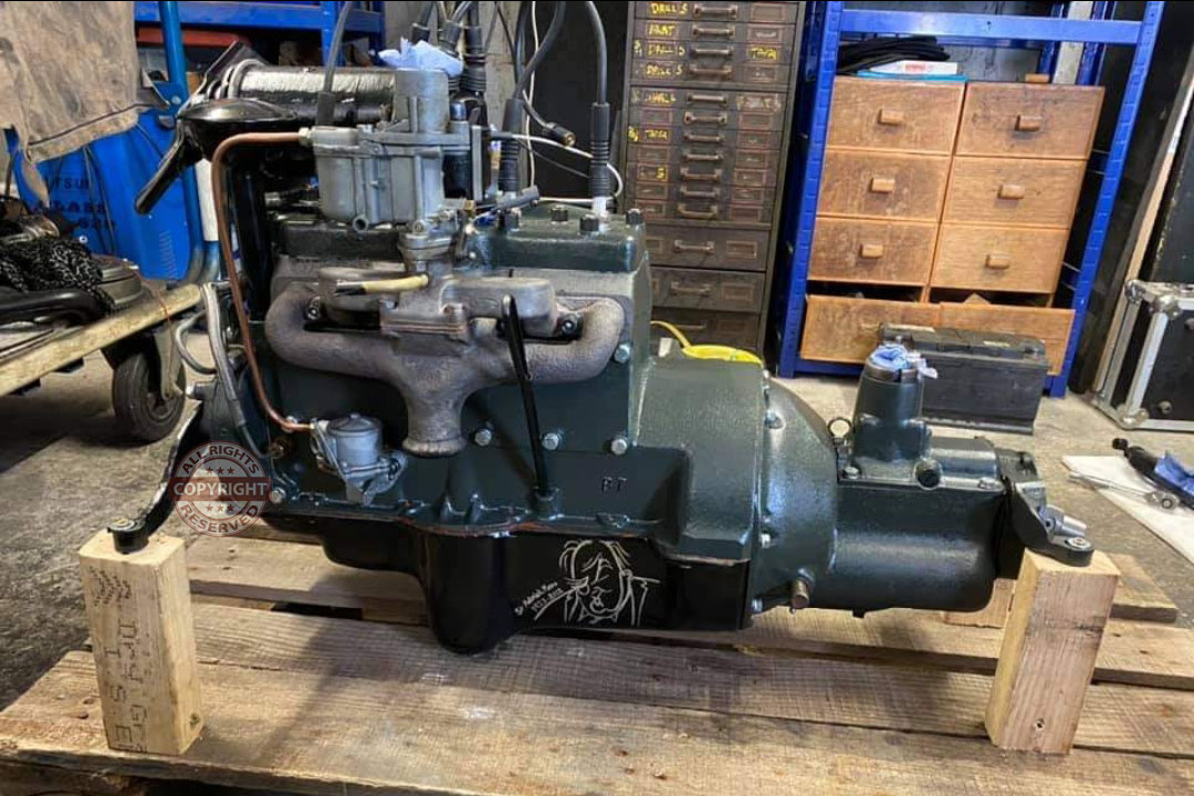 Engine refurbishment now completed on Sir Patrick Moore's car. - Rother ...