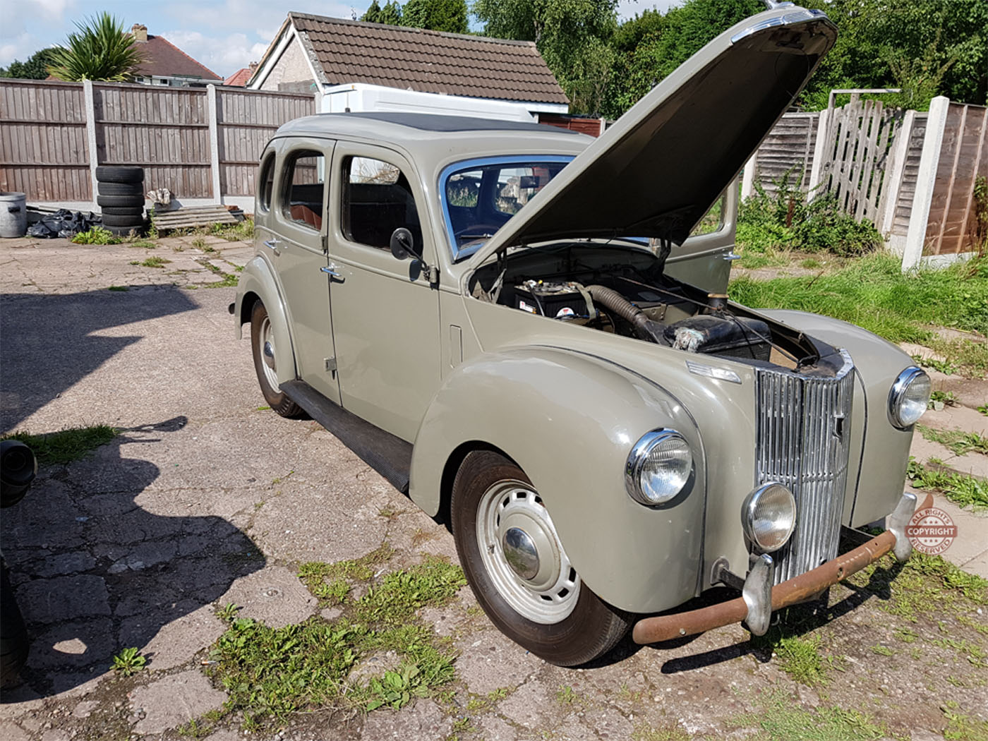 Sir Patrick Moore's Ford Prefect - Rother Valley Optics Ltd