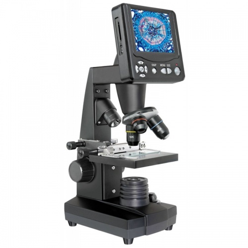 Bresser LCD-Microscope 8.9cm 3.5" 50x-2000x - Rother Valley Optics Ltd