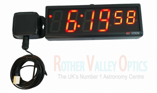 BRG Precision 6 Digit 4" Sidereal Clock - Rother Valley Optics Ltd