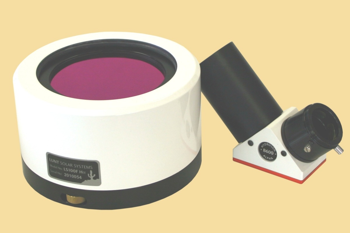 Lunt LS100FHa/B600d2 H-Alpha Solar Filter - Rother Valley Optics Ltd