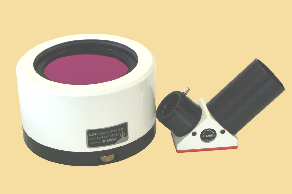 Lunt LS100FHa/B1200d2 H-Alpha Solar Filter - Rother Valley Optics Ltd