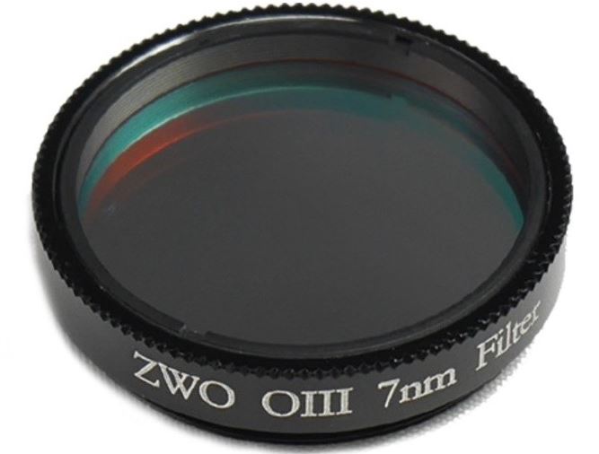 ZWO 1.25" OIII 7nm Narrowband Filter - Rother Valley Optics Ltd