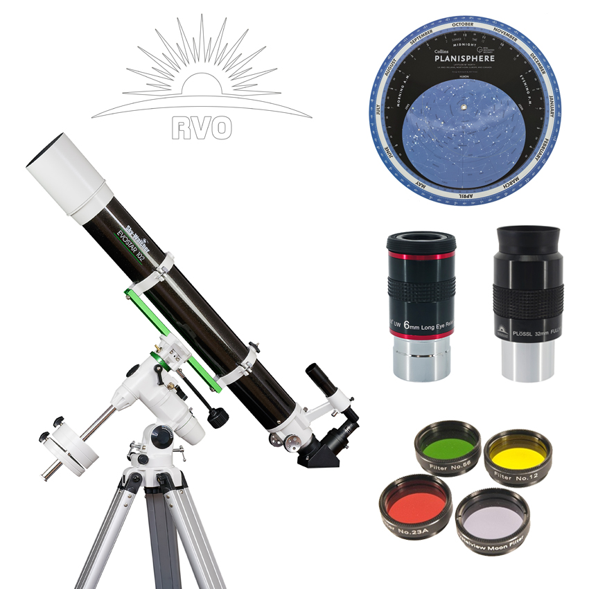 Skywatcher Evostar 102 EQ3-2 Telescope Observers Bundle - Rother Valley ...