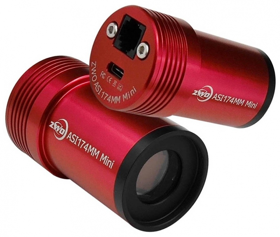 ZWO ASI174MM Mini USB Monochrome Small Format CMOS Camera - Rother ...