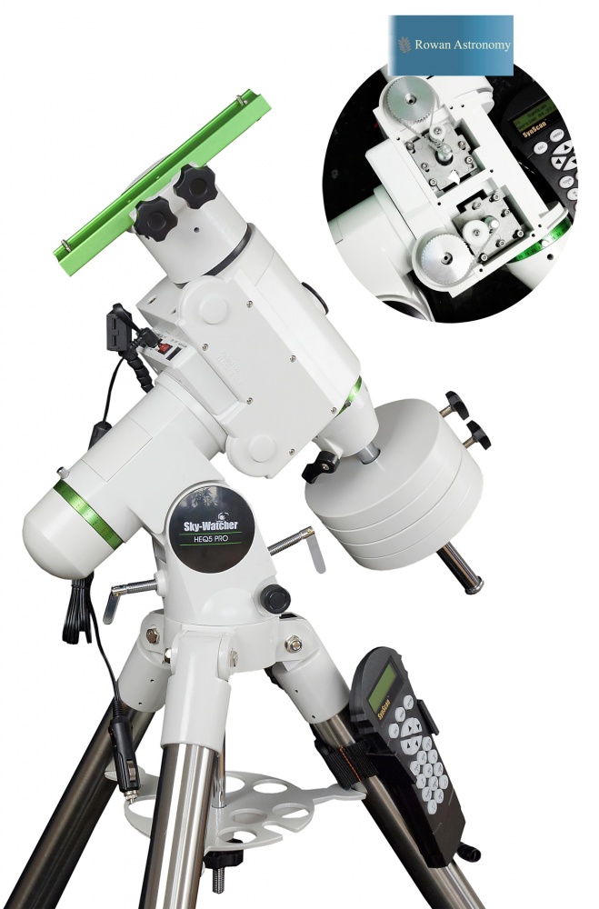 Skywatcher HEQ5 Pro GOTO Mount With Rowan Belt Mod - Rother Valley ...