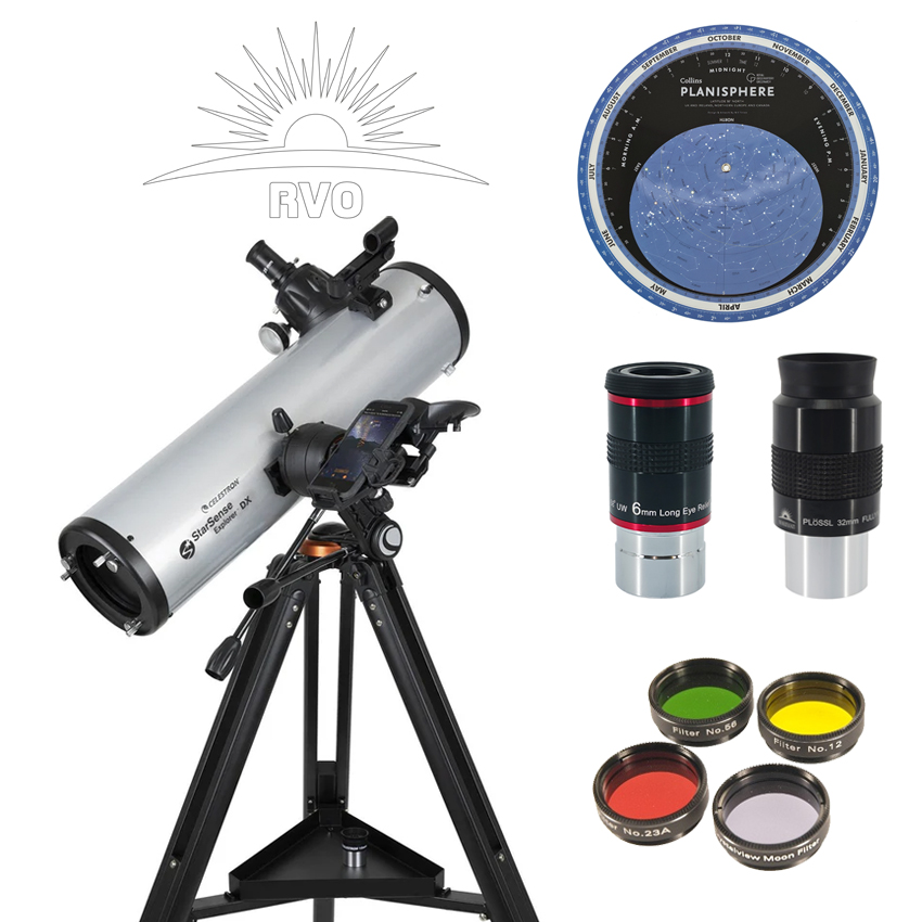 Celestron StarSense Explorer DX 130AZ Telescope Observers Bundle ...