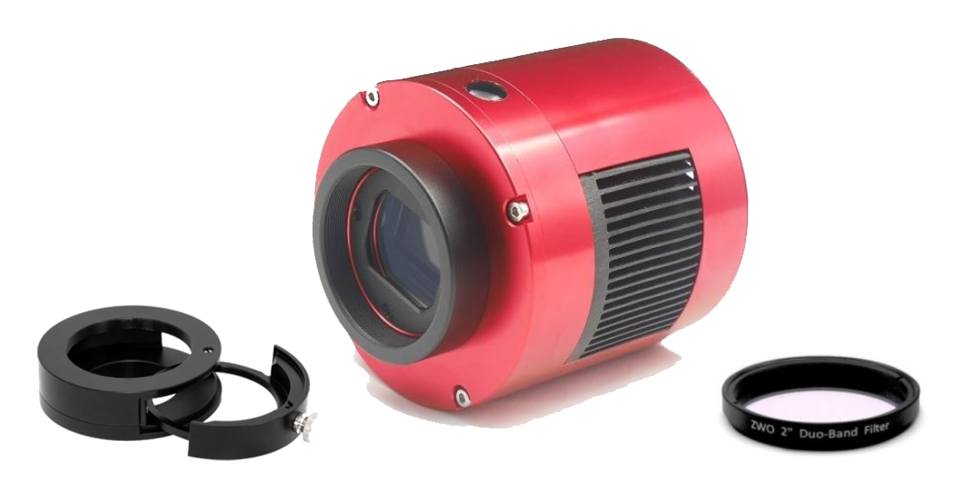 ZWO 294MC Pro Kit With ZWO Filter Drawer And ZWO 2" Duo Band Filter ...