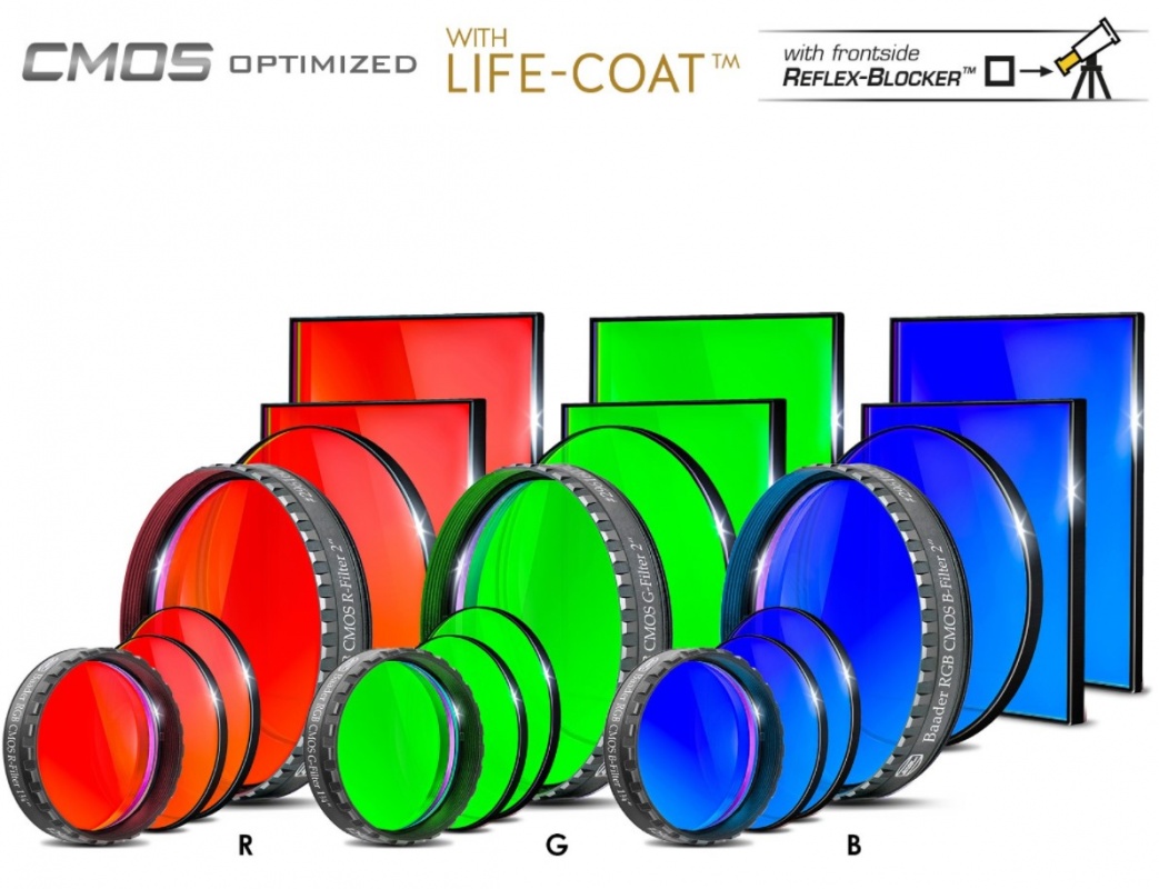Baader CMOS Optimised RGB Filter Sets - Rother Valley Optics Ltd