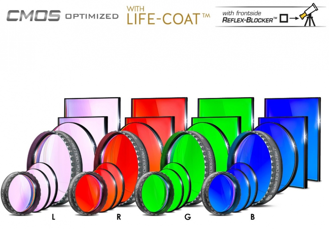 Baader CMOS Optimised LRGB Filter Sets - Rother Valley Optics Ltd