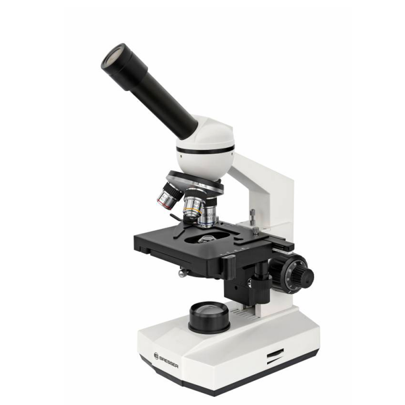 Bresser Erudit Basic Mono 40x-400x Microscope - Rother Valley Optics Ltd