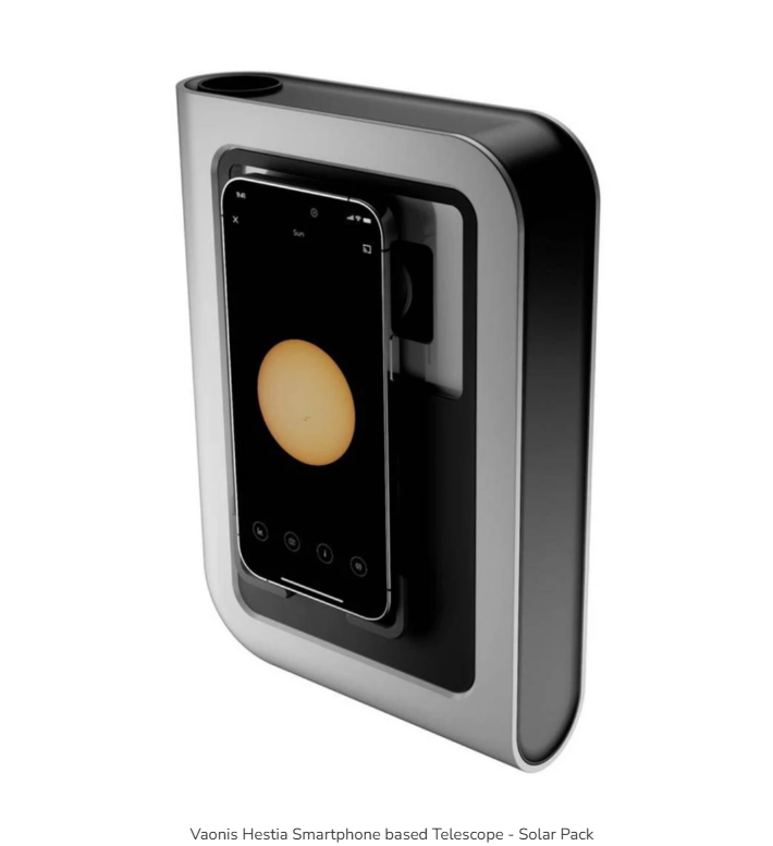 Vaonis Hestia Smartphone based Telescope - Solar Pack - Rother Valley ...