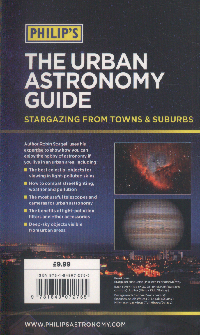 Philip's The Urban Astronomy Guide 9781849072755 - Rother Valley Optics Ltd