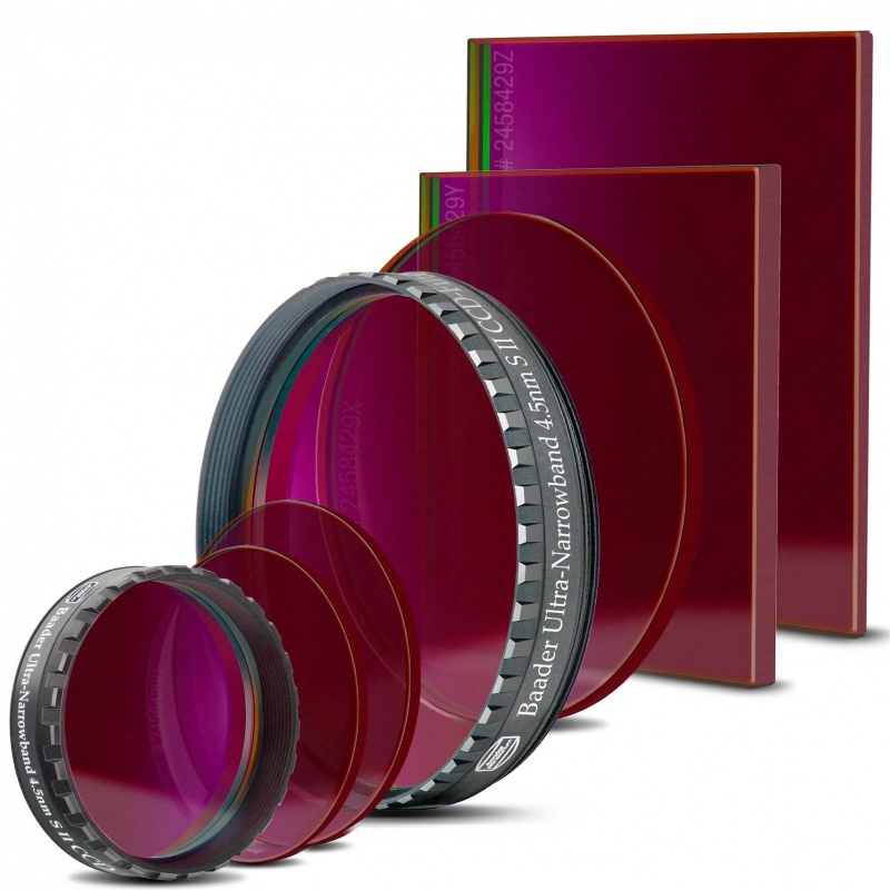 Baader Ultra Narrowband SII 4.5nm CCD Filters - Rother Valley Optics Ltd