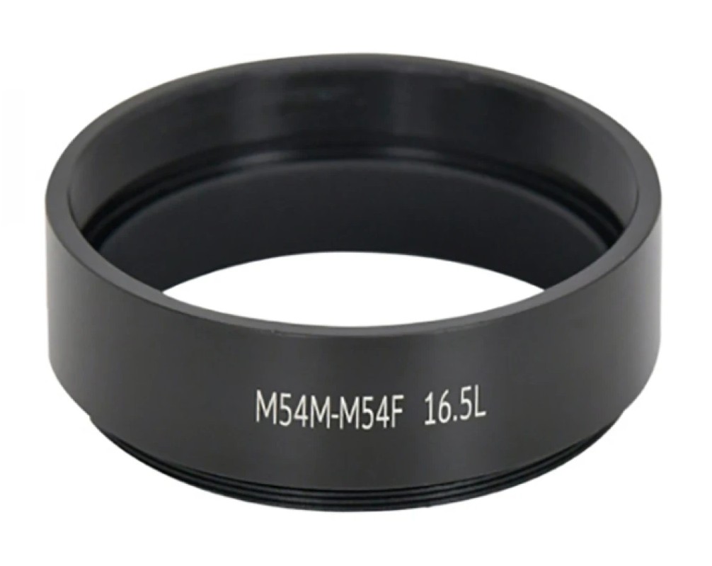 ZWO M54 Male to M54 Female Adapter and Extension 16.5mm Length - Rother ...