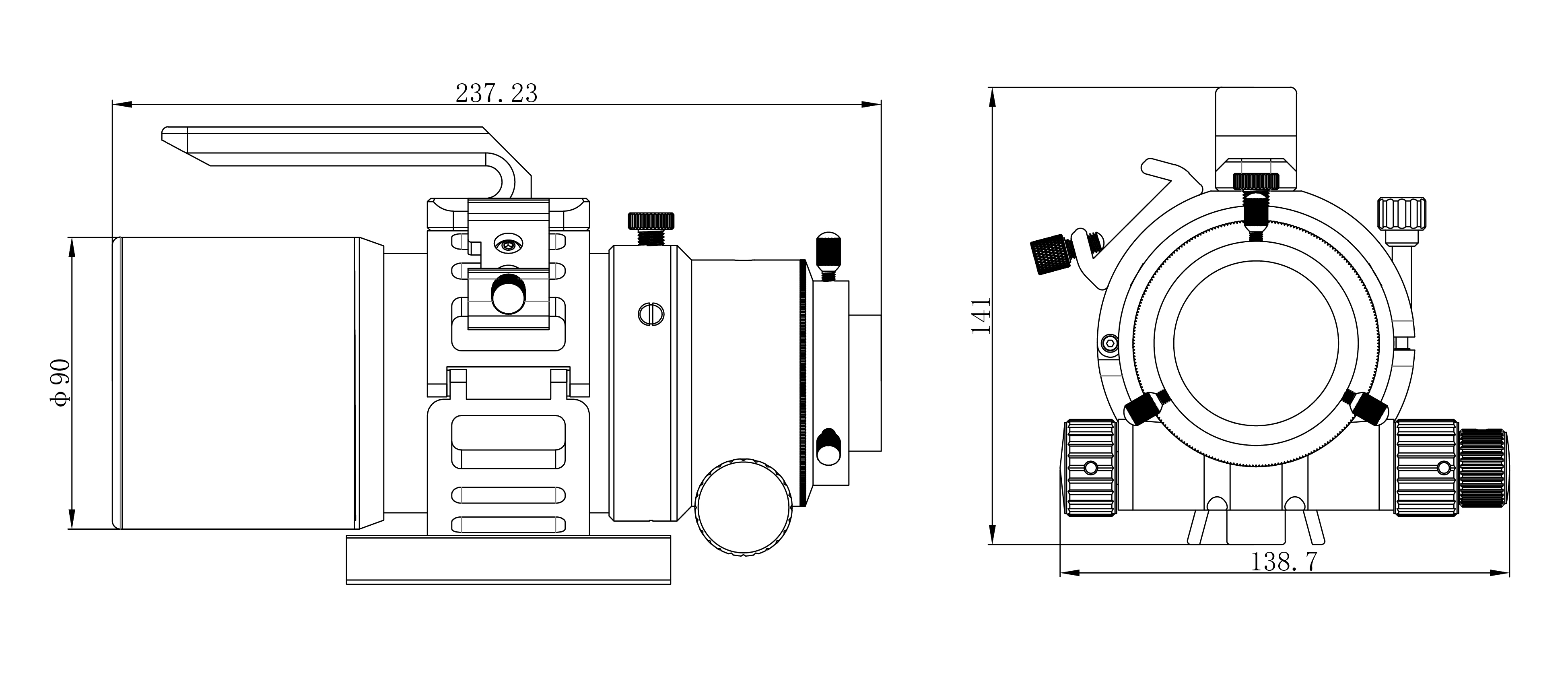Sharpstar 61EDPH Mk II ED Triplet OTA - Rother Valley Optics Ltd