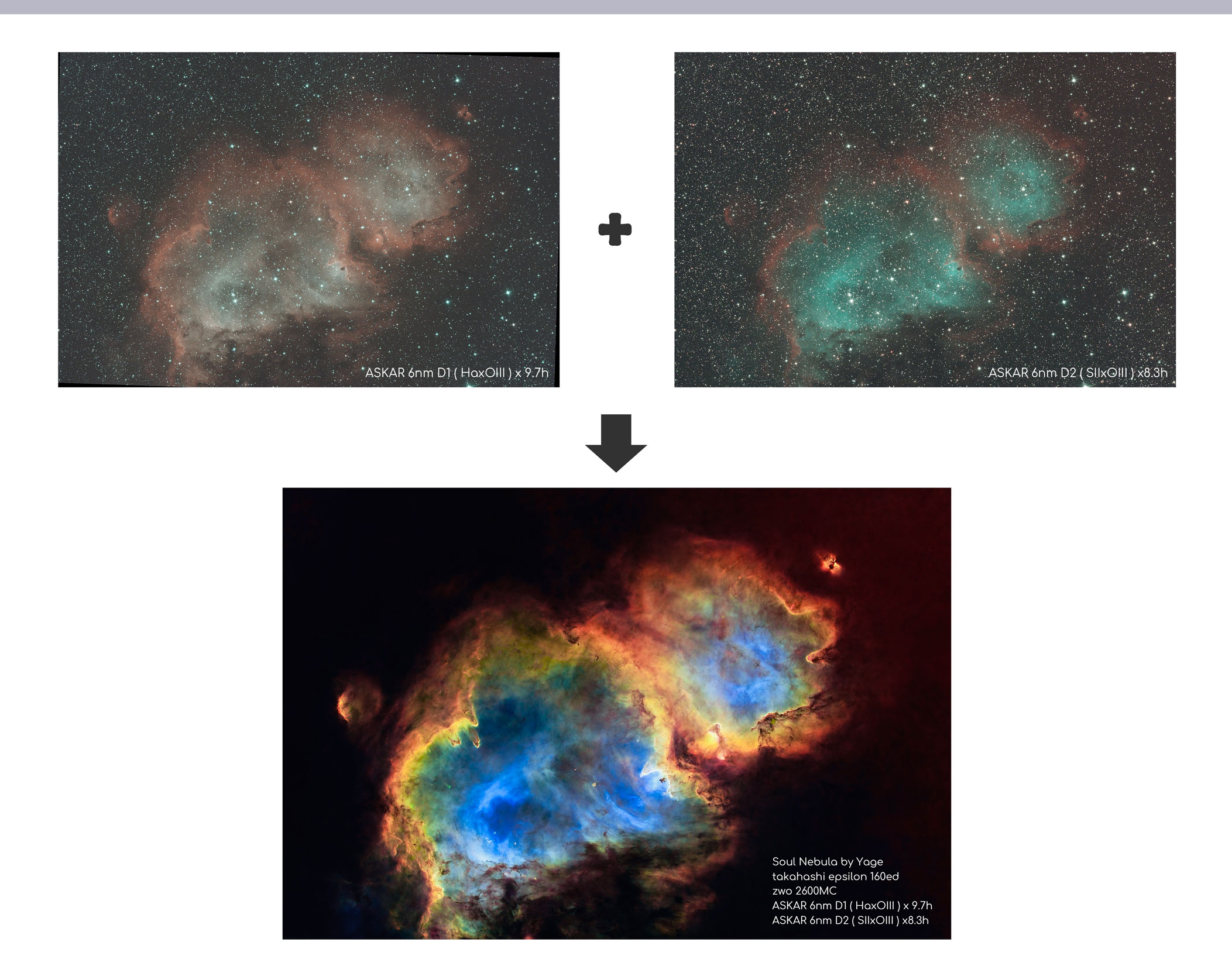 Askar 6nm ColourMagic Deep Sky Duo Narrowband Imaging Filterset ...