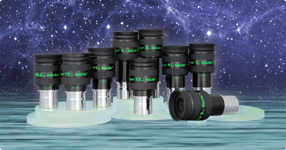 Tele Vue 62° DeLite Eyepieces - Rother Valley Optics Ltd