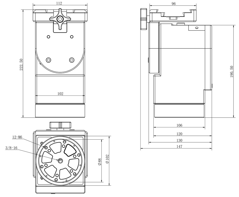 iOptron HAZ46 Alt-Az Strain Wave Mount - Rother Valley Optics Ltd