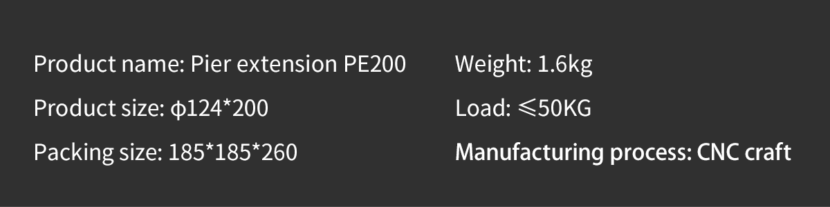 ZWO PE200 Pier Extension For AM5 Mount - Rother Valley Optics Ltd