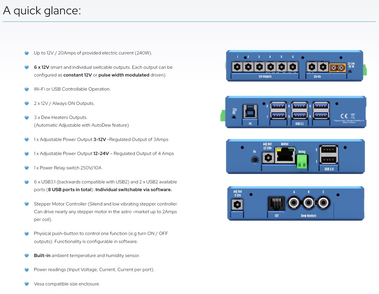 Pegasus Ultimate Powerbox v3 - Rother Valley Optics Ltd